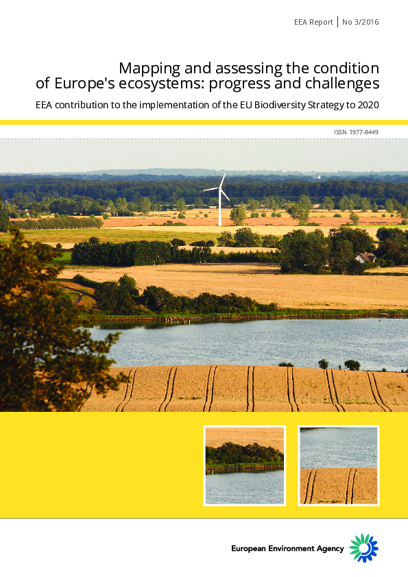 (PDF) Mapping and assessing the condition of Europe\'s ecosystems ...