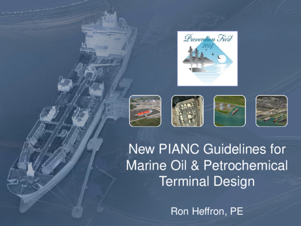 (PDF) New PIANC Guidelines for Marine Oil and Petrochemical Terminal Design