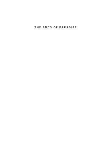 (PDF) The Ends of Paradise