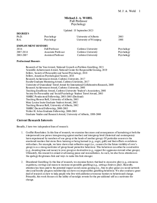 (PDF) An examination of the validity and reliability of the Positive ...