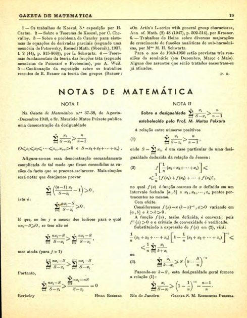 (PDF) Notas de Matemática | Gaspar Pereira - Academia.edu