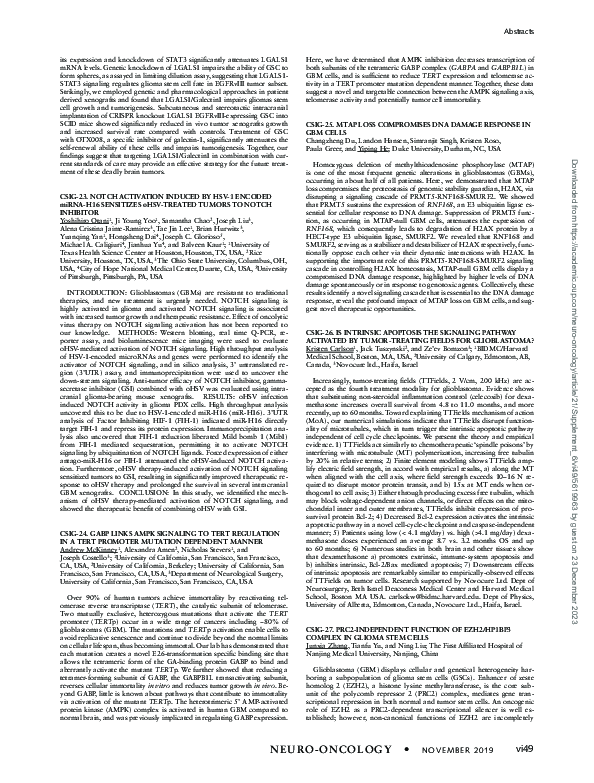 (PDF) CSIG-26. Is Intrinsic Apoptosis the Signaling Pathway Activated ...