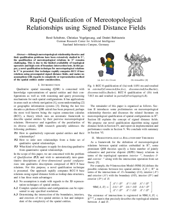 (PDF) Rapid qualification of mereotopological relationships using ...