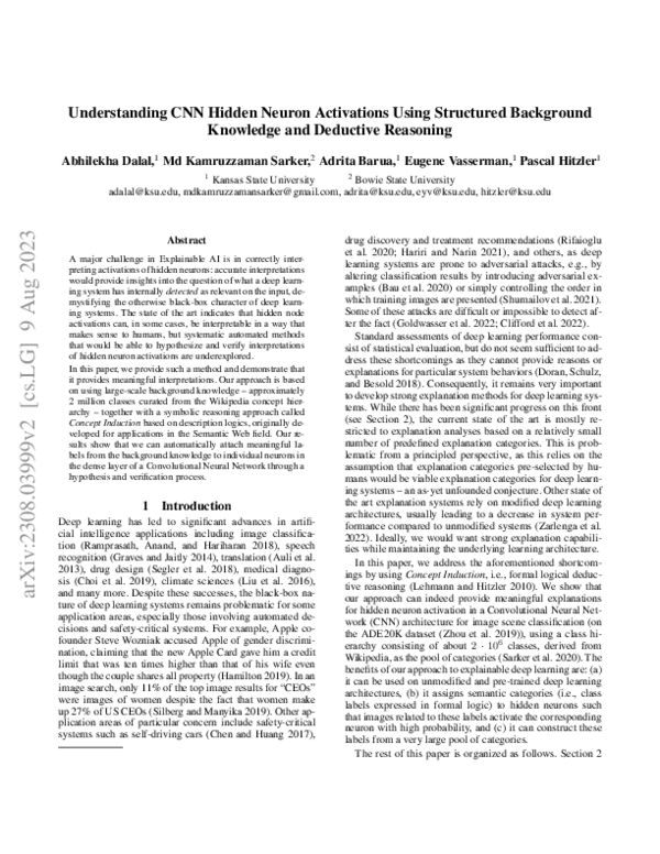 (PDF) Understanding CNN Hidden Neuron Activations Using Structured ... (PDF) Understanding CNN Hidden Neuron Activations Using Structured ...