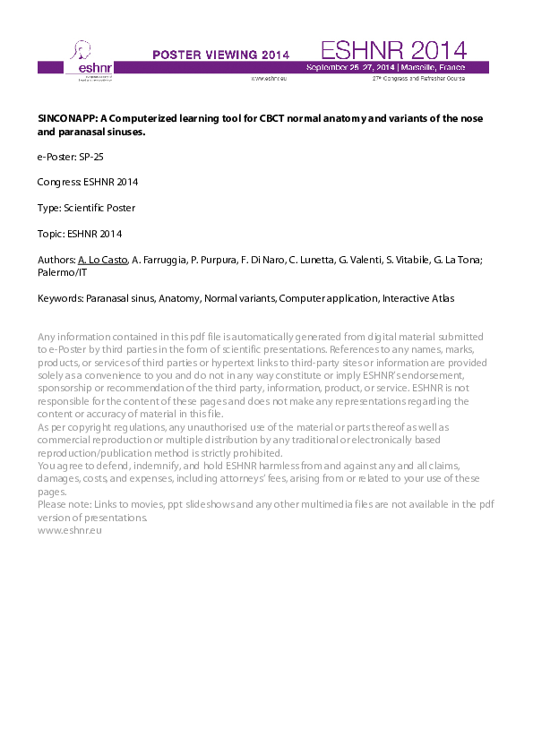 (PDF) SINCONAPP: A Computerized learning tool for CBCT normal anatomy ...