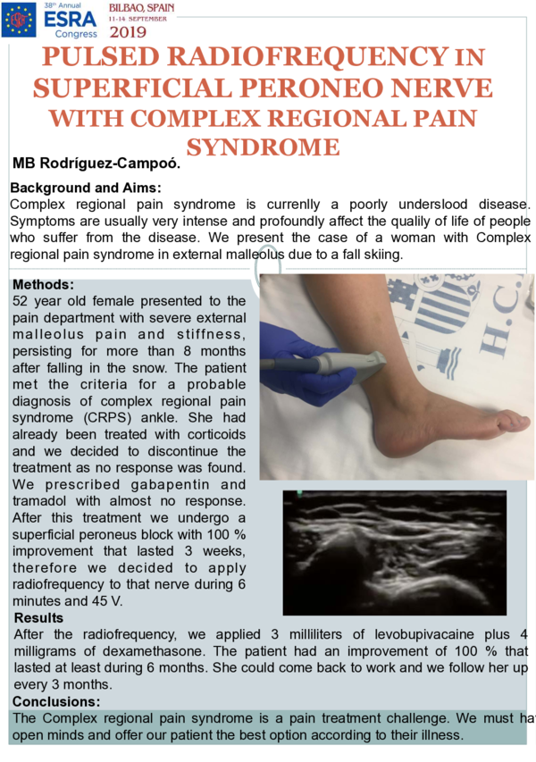 (PDF) Pulsed Radiofrequency in Superficial Peroneo Nerve with Complex ...