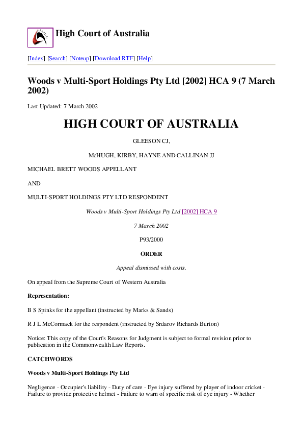 (PDF) The High Court of Australia