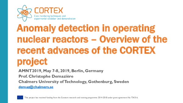 (PDF) Overview of the recent advances of the CORTEX project