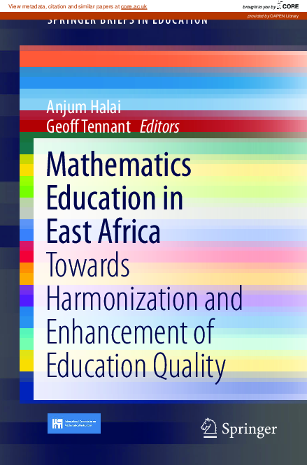 (PDF) Mathematics Education in East Africa