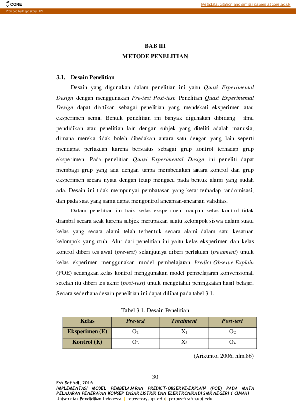 (PDF) Implementasi Model Pembelajaran Predict-Observe-Explain (Poe ...