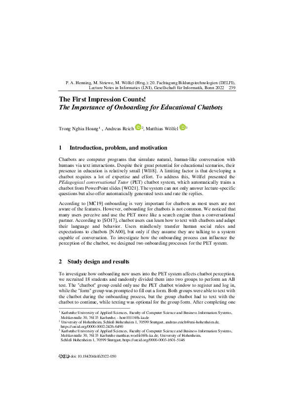 (PDF) The First Impression Counts! The Importance of Onboarding for ...