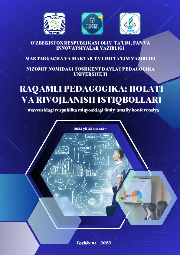 (PDF) INFORMATIKA VA AXBOROT TEXNOLOGIYALARI FANINI O‘QITISHDA INTERFAOL METODLAR