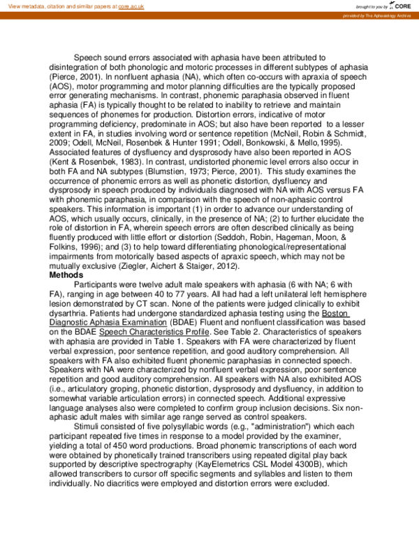 (PDF) Characteristics of Polysyllabic Word Repetitions in Individuals ...