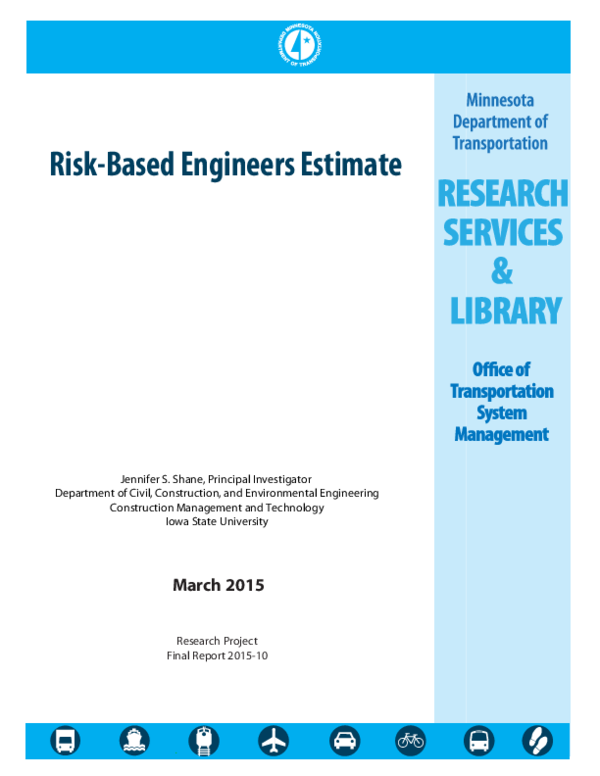 (PDF) Risk-Based Engineers Estimate