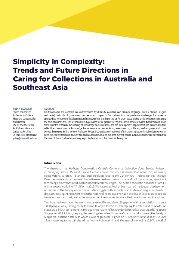 (PDF) Simplicity in Complexity: Trends and Future Directions in Caring ...