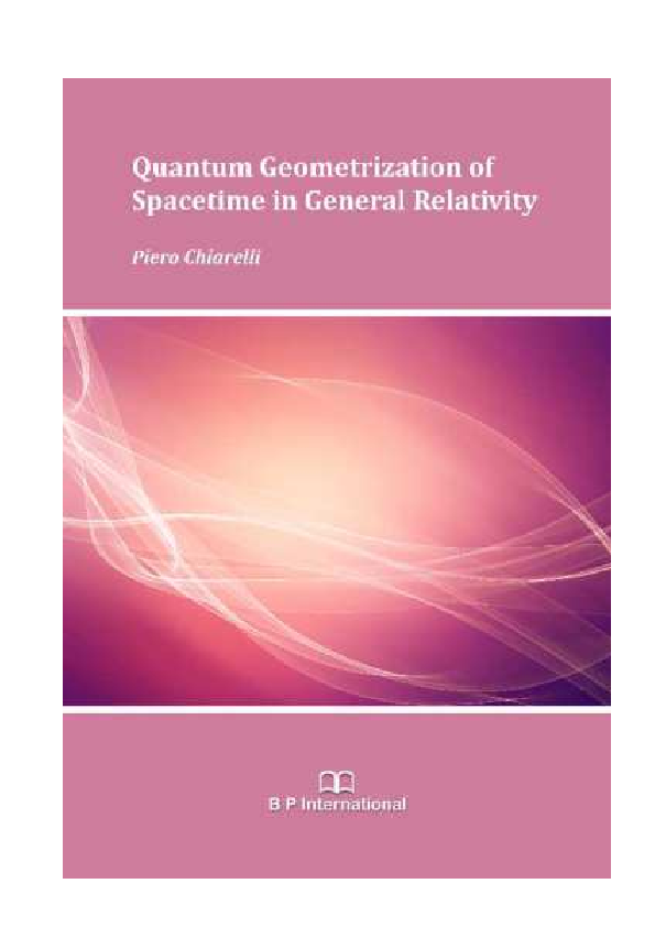 (PDF) Quantum Geometrization of Spacetime in General Relativity