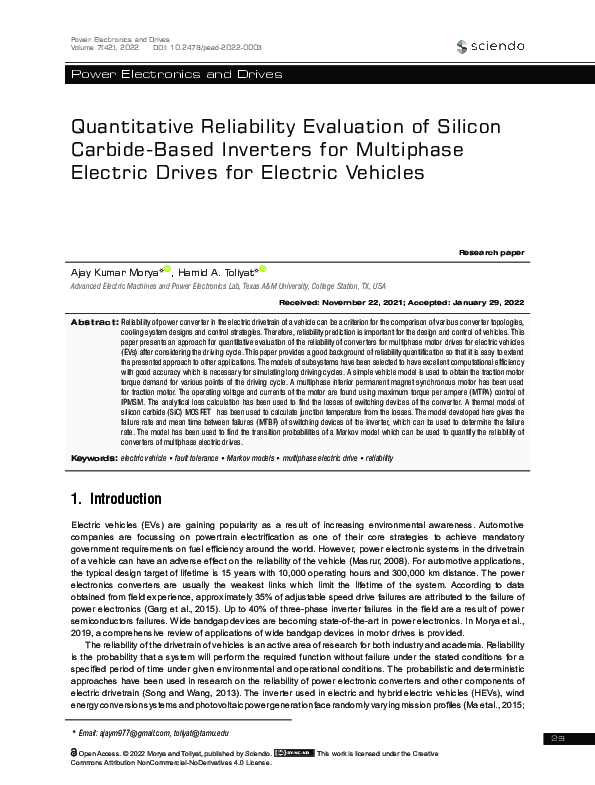 (PDF) Quantitative Reliability Evaluation of Silicon Carbide-Based ...