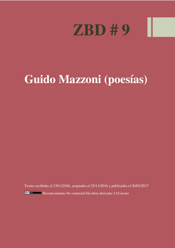 (PDF) Guido Mazzoni (Florencia, 1967)