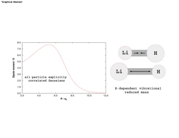 (PDF) Accurate Dipole Moment and Spectroscopic Properties of LiH