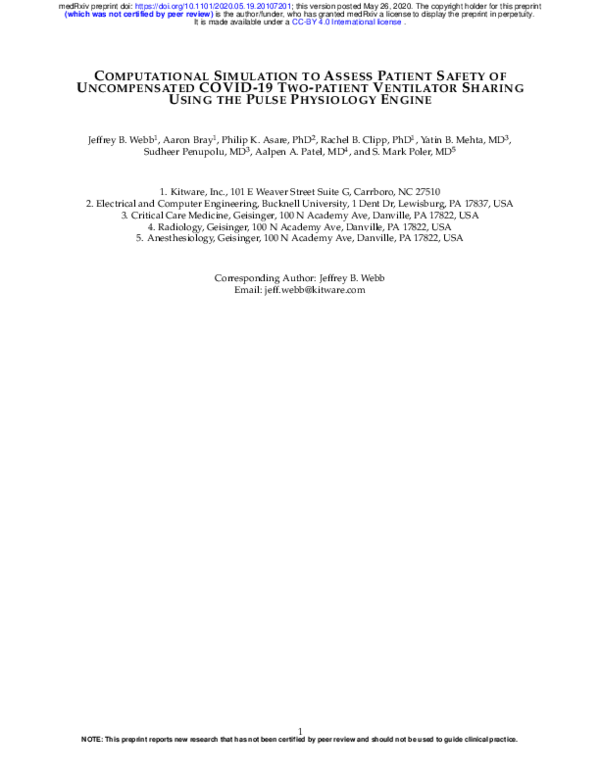 (PDF) Computational simulation to assess patient safety of ...
