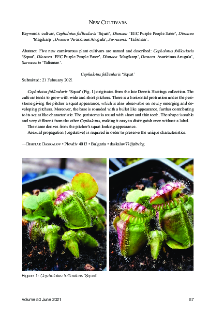 (PDF) New Cultivars | Yabbie YANG - Academia.edu