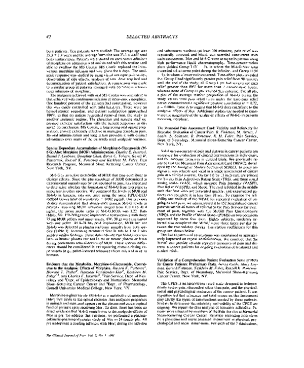 (PDF) The Memorial Pain Assessment Card