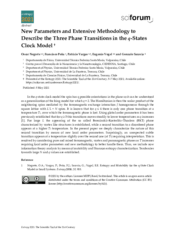 (PDF) New parameters and extensive methodology to describe the three ...