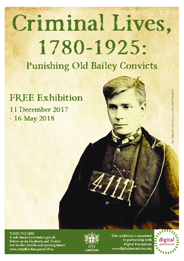 (PDF) Criminal Lives 1780-1925: Punishing Old Bailey Convicts