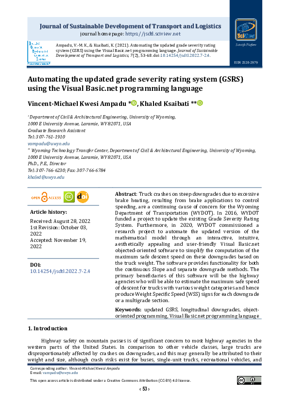 (PDF) Automating the updated grade severity rating system (GSRS) using ...