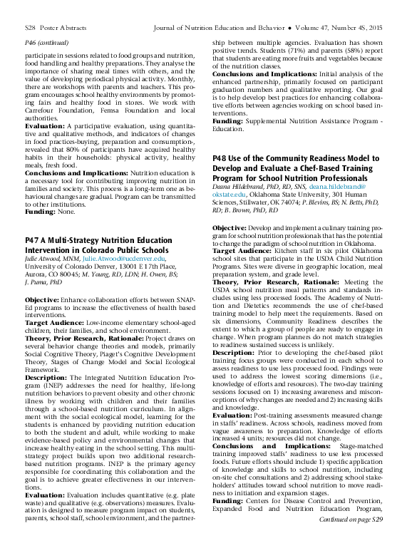 (PDF) Use of Community Readiness Model to Develop and Evaluate a Pilot ...
