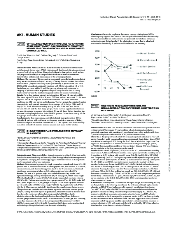 (PDF) AKI - human studies | Carmen Pilla - Academia.edu