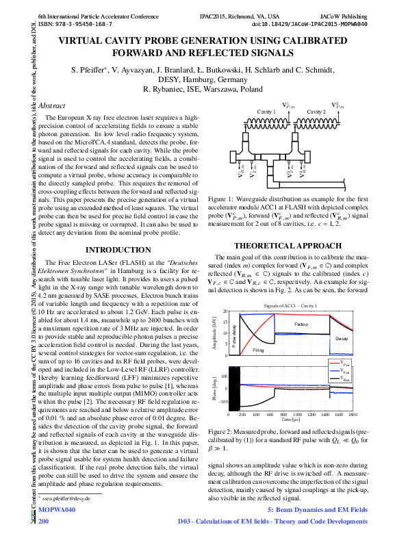 (PDF) Calibrated Virtual Probe for X-ray Lasers