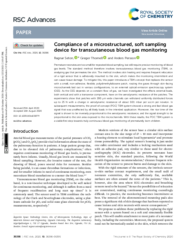 (PDF) Compliance of a microstructured, soft sampling device for ...