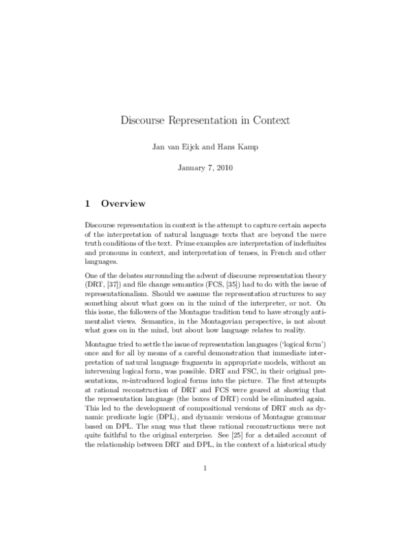 (PDF) Discourse Representation in Context | Jan van Eijck - Academia.edu