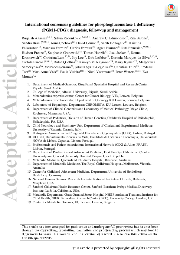 (PDF) International consensus guidelines for phosphoglucomutase 1 ...