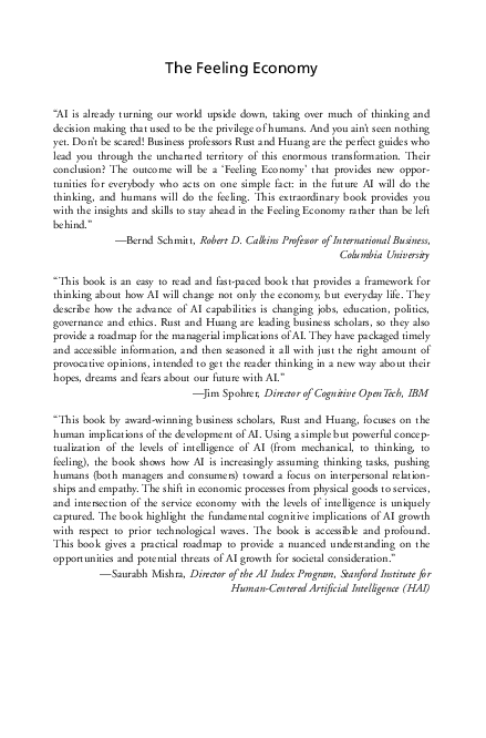 (PDF) The Feeling Economy