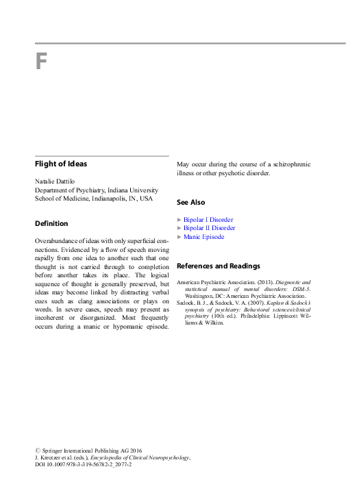 (PDF) Flight of Ideas