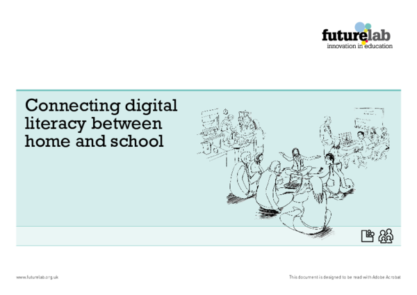 (PDF) Connecting digital literacy between home and school