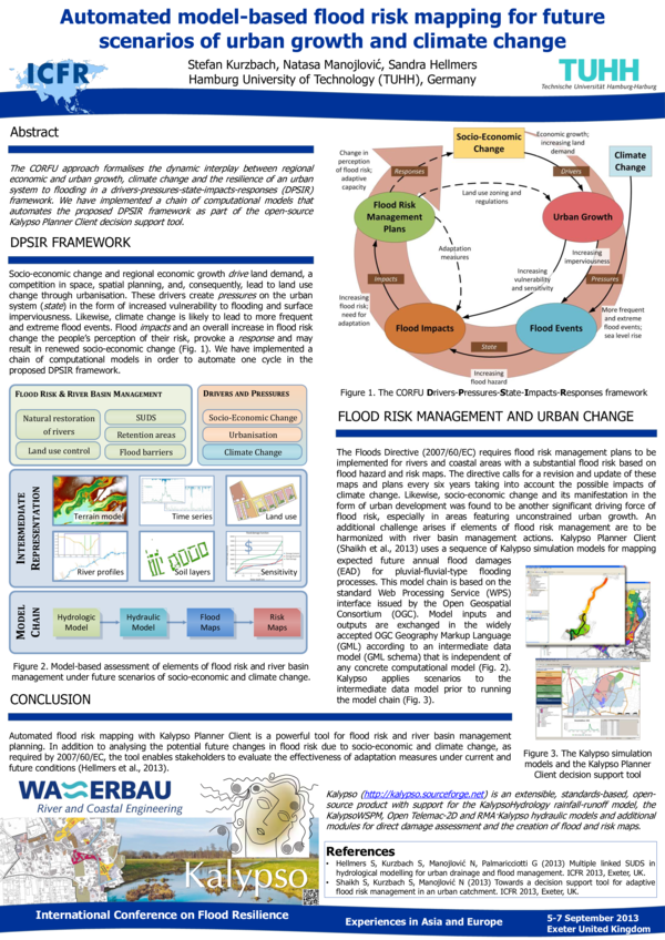 (PDF) Automated model-based flood risk mapping for future scenarios of urban growth and climate ...