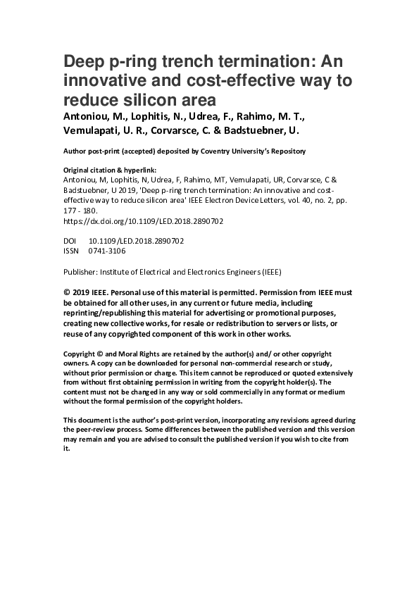 (PDF) Deep p-Ring Trench Termination: An Innovative and Cost-Effective ...