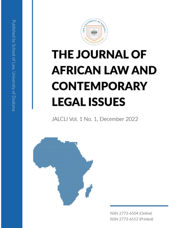 (PDF) The State of the Law on Small Scale Mining in Tanzania ...