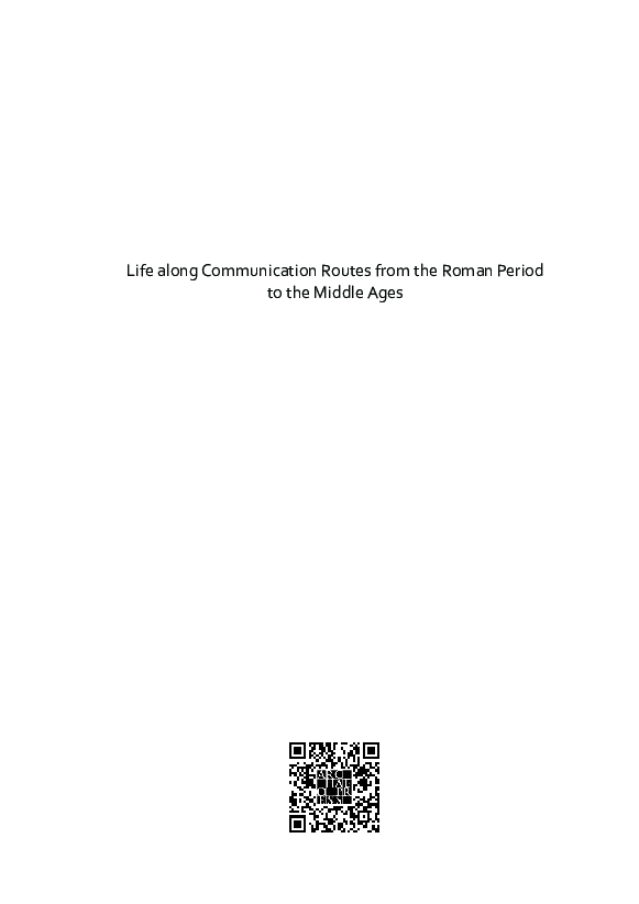 (PDF) Life along Communication Routes from the Roman Period to the ...