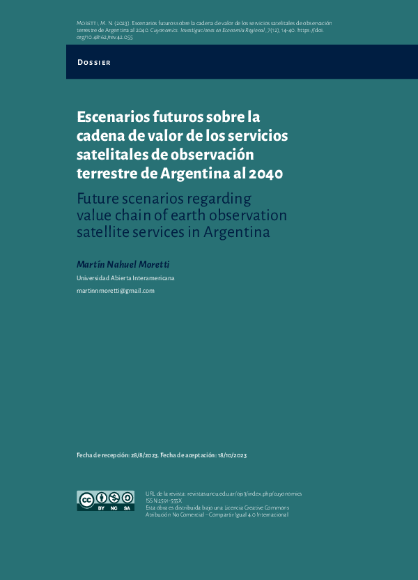 (PDF) Escenarios futuros sobre la cadena de valor de los servicios ...