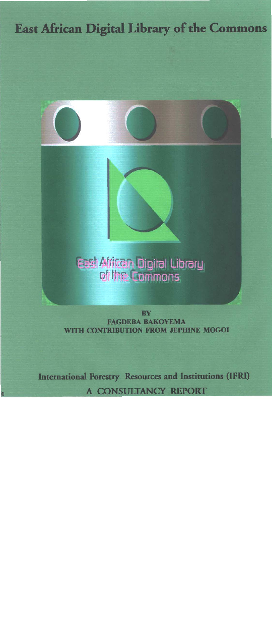 (PDF) East African Digital Library of the Commons (EADLC) Pilot Project