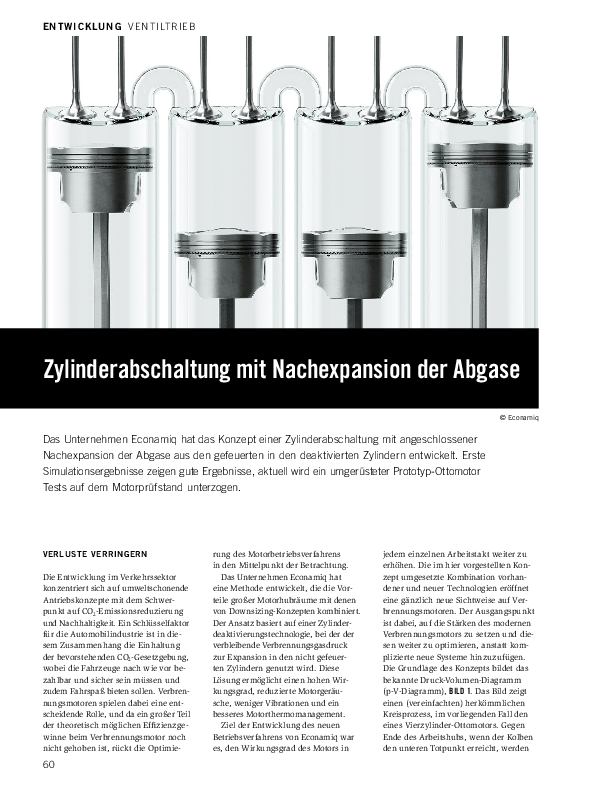 (PDF) Zylinderabschaltung mit Nachexpansion der Abgase