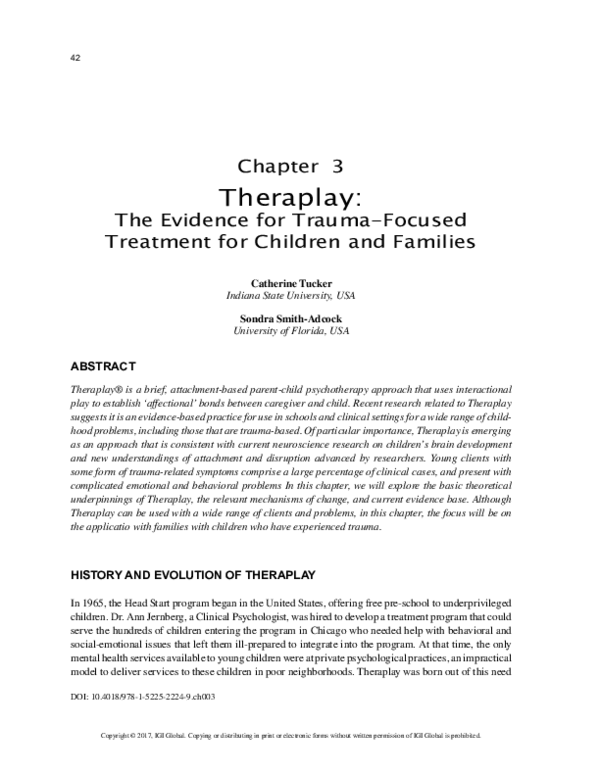 (PDF) Theraplay