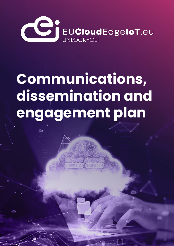(PDF) Communications, dissemination and engagement plan