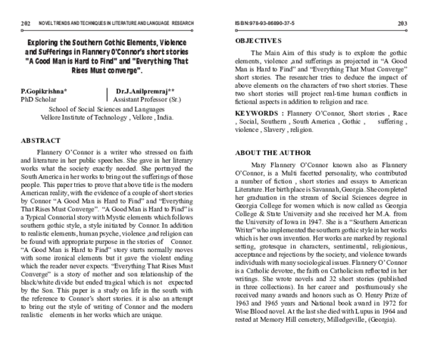 (PDF) Exploring the Southern Gothic Elements, Violence and Sufferings ...