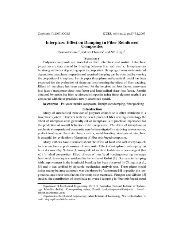 (PDF) Interphase Effect on Fiber-Reinforced Polymer Composites