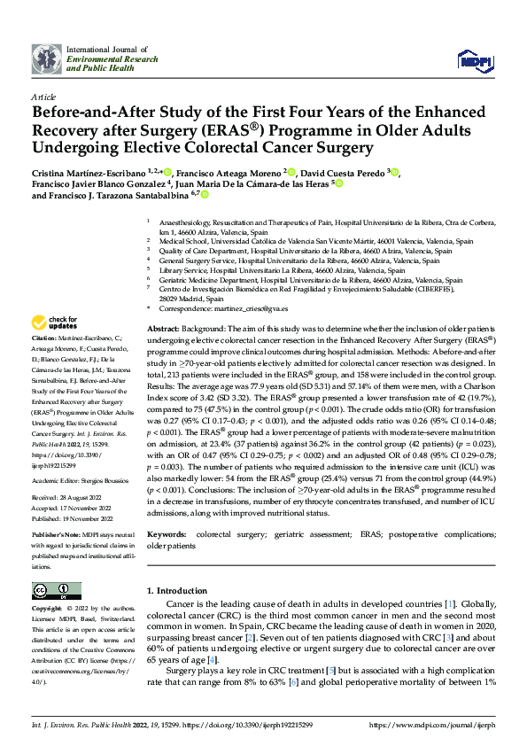 (PDF) Before-and-After Study of the First Four Years of the Enhanced ...